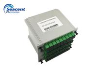 China Plug In Fiber Plc Splitter 1x32 0.9mm 0.5m Excellent Channel Uniformity for sale