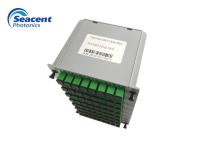 China 1x64 0.9mm 0.5m Cassette PLC Splitter Inset Type 17.1 DB Insertion Loss for sale