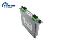 China Compact design 7.8dB Cassette PLC Splitter 2x4 For Passive Optical Network for sale