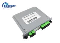 China Compact design 7.8dB Cassette PLC Splitter 2x4 For Passive Optical Network for sale