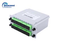 China 2x16 Cassette PLC Splitter Insertion Module For Fiber To The Home for sale