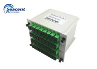 China Fiber Optic SC APC Cassette PLC Splitter 2x32 Insertion Type for sale