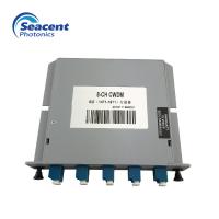 China Professional Fiber Optic CWDM Mux Demux 8 Channels With 1270~1610nm for sale