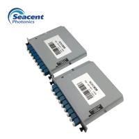 China 16 Channel Compact Design CWDM Mux Demux Fiber Optical Multiplexer Module for sale