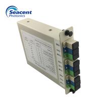 China Fiber Optic Multiplexer CWDM Mux Demux 1310 1550 Low Insertion Loss for sale