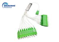 China Mini Module Fiber Optic PLC Splitter , 2x32 Splitter Good Channel Uniformity for sale
