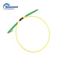 China LC LC Simplex Fiber Optic Patch Cord , MM50/125 Om3 Patch Cord APC Polish for sale