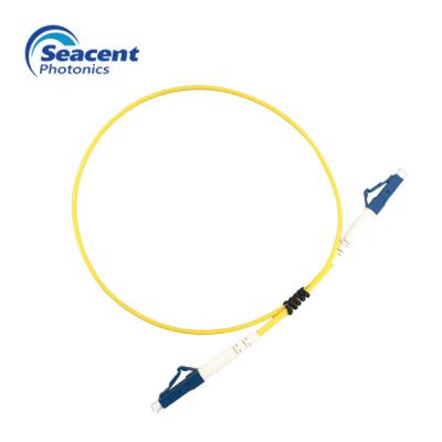 China LC LC UPC Fiber Optic Patch Cord Singlemode Simplex ISO9001 Approved for sale