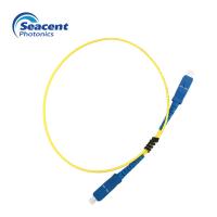 China UPC Fiber Optic Patch Cord , Single Mode Simplex SC To SC Fiber Jumper for sale