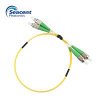 China APC Polish FC FC Patch Cord , Duplex Single Mode Fiber Jumpers MM62.5/125 OM1 for sale