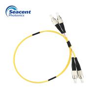 China Professional FC To FC Fiber Patch Cord Single Mode Duplex ROHS Approved for sale