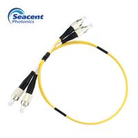 China Duplex Patch Cord Single Mode 0.5m 0.9mm With ST SC LC FC Connector Type for sale