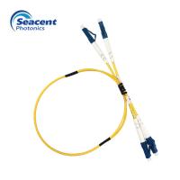 China MM62.5/125 OM1 Fiber Optic Cable Patch Cord LC To LC Simplex Single Mode for sale