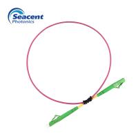 China 3.0mm LSZH Fiber Optic Patch Cord , Multimode Simplex LC LC APC Patch Cord for sale