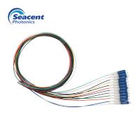 China 12 Color Beam Fiber Pigtail , Lc Upc Pigtail High Return Loss ROHS Approved for sale