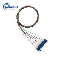 China UPC LC Fiber Pigtail 12 Color Beam For Optical Transmission System for sale