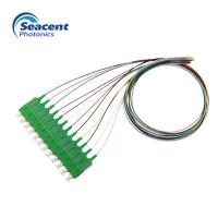 China SC APC Fiber Pigtails 12 Color Beam 0.5m For Optical Fiber Sensing System for sale