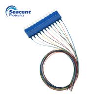 China 12 Color Beam Fiber Pigtail , Lc Upc Pigtail High Return Loss ROHS Approved for sale