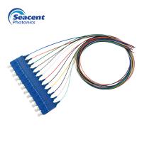 China 12 Color Beam Fiber Pigtail , Lc Upc Pigtail High Return Loss ROHS Approved for sale