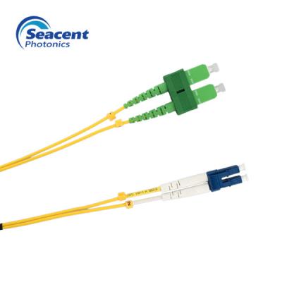 China Customized LC Pigtail Multimode Simplex With APC Polish ROHS Approved for sale