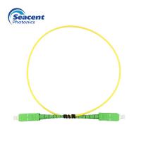 China Simplex Single Mode APC SC SC Fiber Patch Cord 0.5m 1.0m 1.5m 2.0m Length for sale