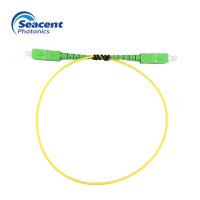 China Simplex Single Mode APC SC SC Fiber Patch Cord 0.5m 1.0m 1.5m 2.0m Length for sale