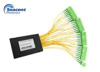 China G657A1 Cassette PLC Splitter 2x32 FC APC Connector Stable Polarization for sale