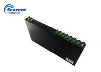 China 2x8 Rack Mount PLC Splitter 1260-1650 nm Wavelength Excellent Performance for sale