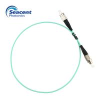 China Multimode Simplex Fiber Optic Patch Cord / FC/UPC Fiber Optic Jumper for sale