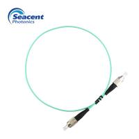 China Multimode Simplex Fiber Optic Patch Cord / FC/UPC Fiber Optic Jumper for sale