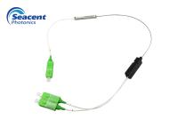 China High Stability Fiber Optic PLC Splitter 1x2 Fiber To The Home Branch Type for sale