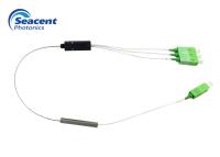 China 1x3 Branch Type PLC Splitter / High Return Loss Fiber Optic Audio Splitter for sale