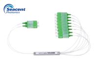 China 2x8 Micro Type PLC Splitter Low Insertion Loss With SC/APC Connector for sale