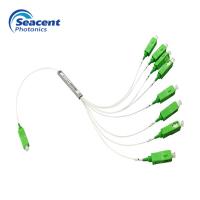 China 1x8 Plc Splitter single mode  fiber opitc splitter for sale