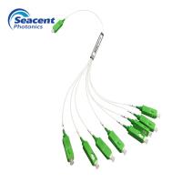 China 1x8 Plc Splitter single mode  fiber opitc splitter for sale