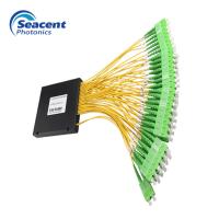 China 2X64 ABS Type PLC Splitter Module High Ratio Low Insertion Loss In FTTH for sale