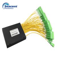 China 2X64 ABS Type PLC Splitter Module High Ratio Low Insertion Loss In FTTH for sale
