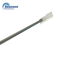China 24 CH Optical Fiber Array With High Precision V-Groove Substrate for sale