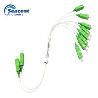 China Steel Tube 2*8 PLC Fiber Optic Splitter for sale