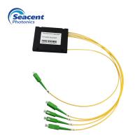 China ABS Cassette Type 1X4 PLC Splitter Module Fiber to The Point for sale