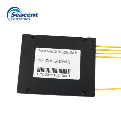 China Networks 1X4 PLC Optical Splitter For FTTH Solution for sale