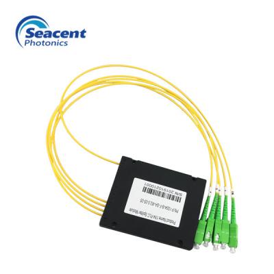 China FTTH ABS Type 1X4 Cassette PLC Splitter Module In PON System for sale
