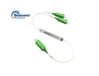 China SC APC connector Fiber Optic Splitter 1x2 for FTTB FTTX PON CATV for sale