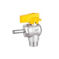 China AV1010-M Brass Gas Ball Valve Forging Aluminium Handle Ball Valve for sale