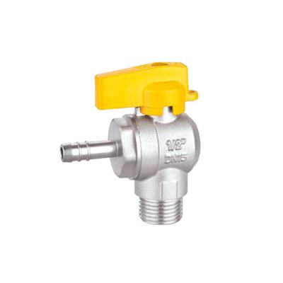 China AV1010-M Brass Gas Ball Valve Forging Aluminium Handle Ball Valve for sale