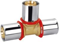 China Corrosion Resistant Brass Threaded Reducing Tee Pipe Fitting 16x20x20 20x26x26 for sale