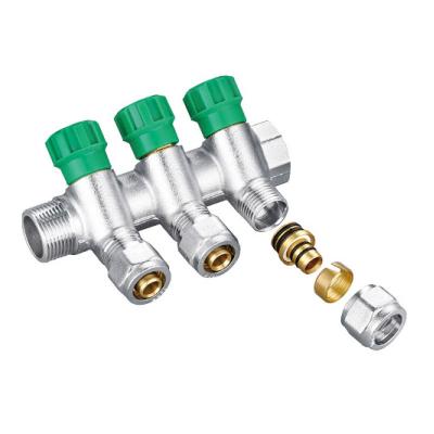 China OEM 10 Way Brass Manifold Forged Customized 3/4 ×16-2 Inch Size for sale
