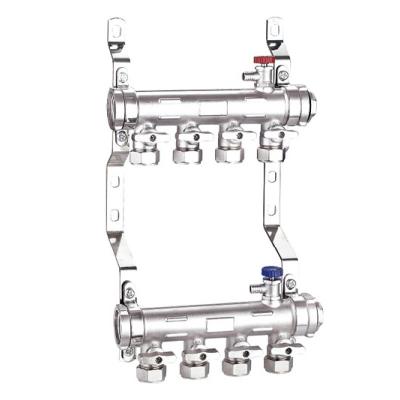 China MF1601 Brass Distribution Manifold Nominal Pressure 16bar Sand Blast for sale