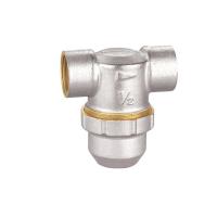 China Customized Brass Filter Valve Sand Blast / Nickel Plated FT1004 For Water Filter for sale