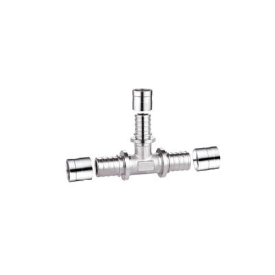 China OEM Forged Pex Sliding Axial Press Fitting  Female Straight Connector PF4008-1 for sale
